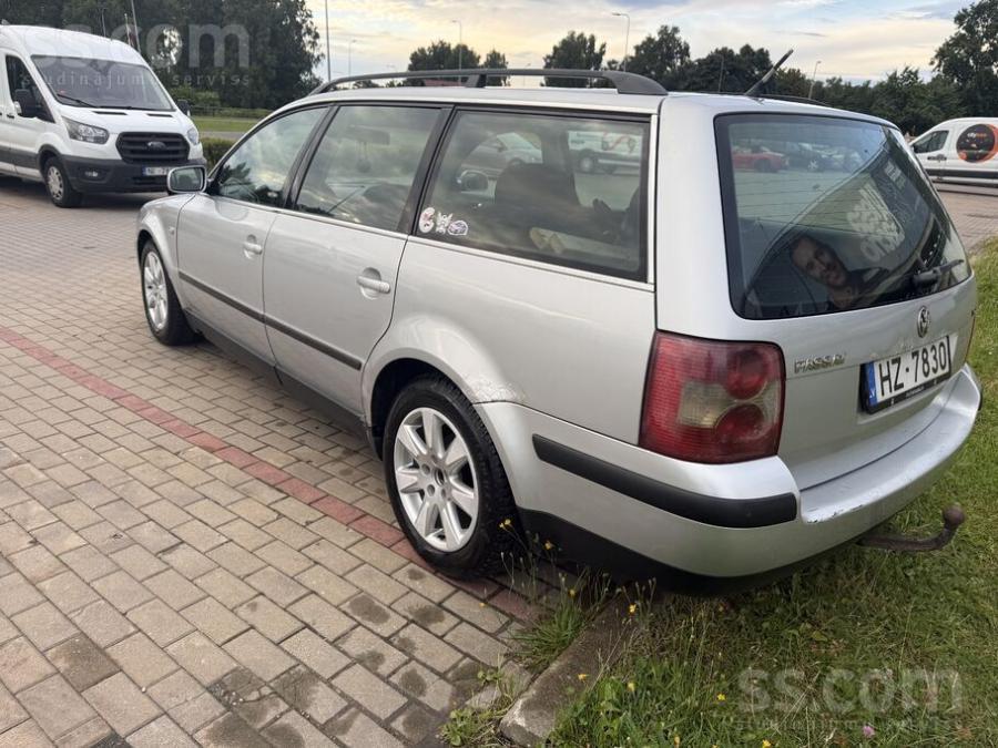 Серый Фольксваген Пассат Б5 2001 в Тукумс, объемом двигателя 1.90 л и пробегом 483 тыс. км за 800 €, фото 4 на AUTOMOTO.COM.LV