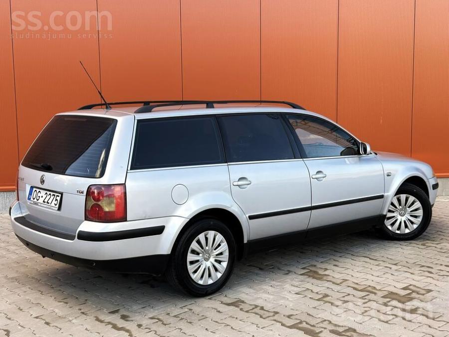 Pelēks Volkswagen Passat B5 2001 Rīga, ar dzinēja tilpumu 1.90 L un nobraukumu 318 tūkst. km par 2600 €, foto 8 vietnē AUTOMOTO.COM.LV