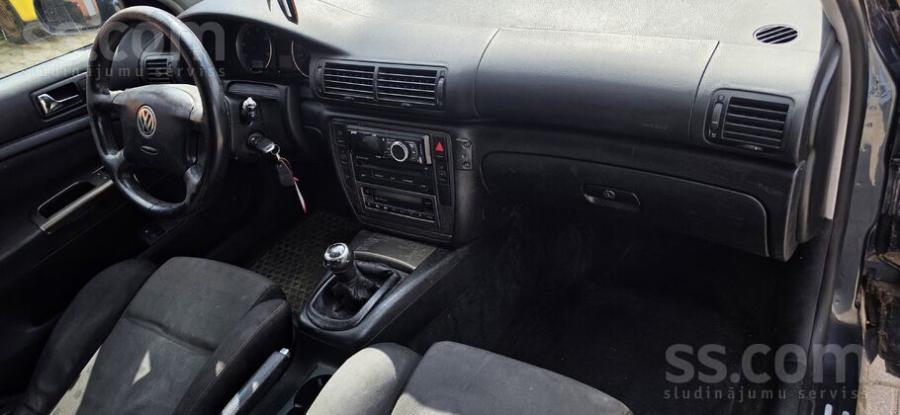 Pelēks Volkswagen Passat B5 2001 Valmiera, ar dzinēja tilpumu 1.90 L un nobraukumu 0 tūkst. km par 1200 €, foto 10 vietnē AUTOMOTO.COM.LV