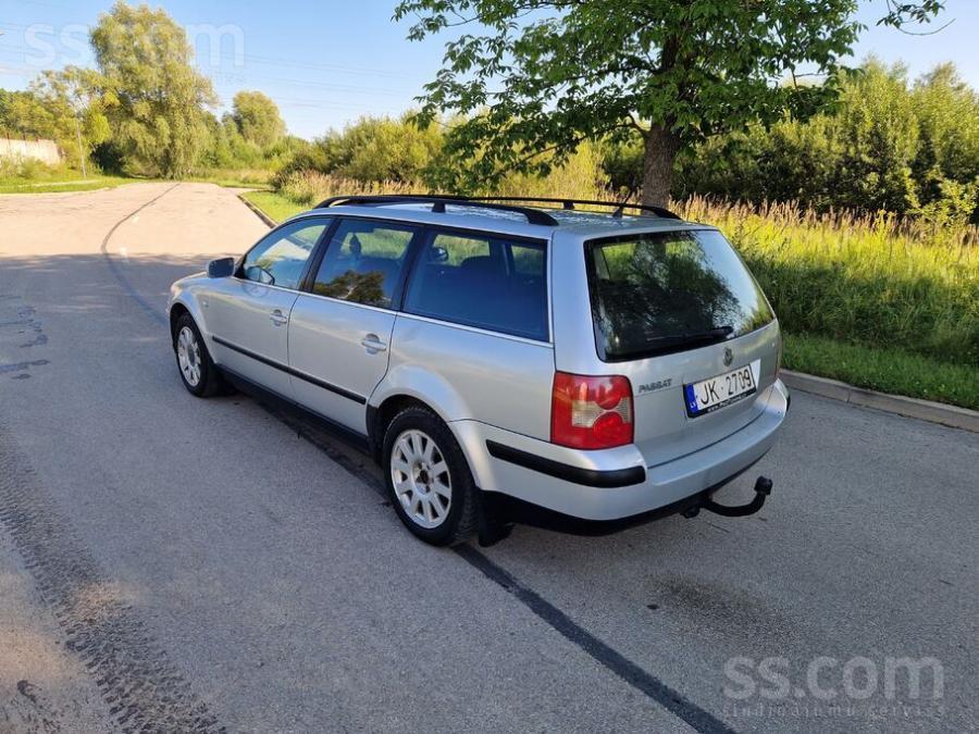 Pelēks Volkswagen Passat B5 2001 Jelgava, ar dzinēja tilpumu 1.90 L un nobraukumu 0 tūkst. km par 970 €, foto 5 vietnē AUTOMOTO.COM.LV