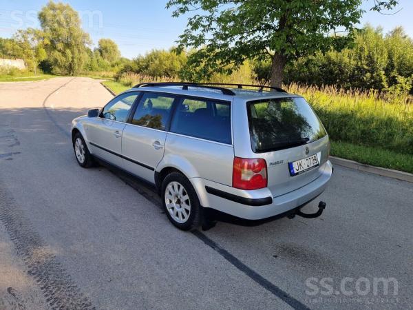 Grey Volkswagen Passat B5 2001 in Jelgava, with an engine capacity of 1.90 L and mileage of 0 thousand km for 970 €, photo 5 on AUTOMOTO.COM.LV