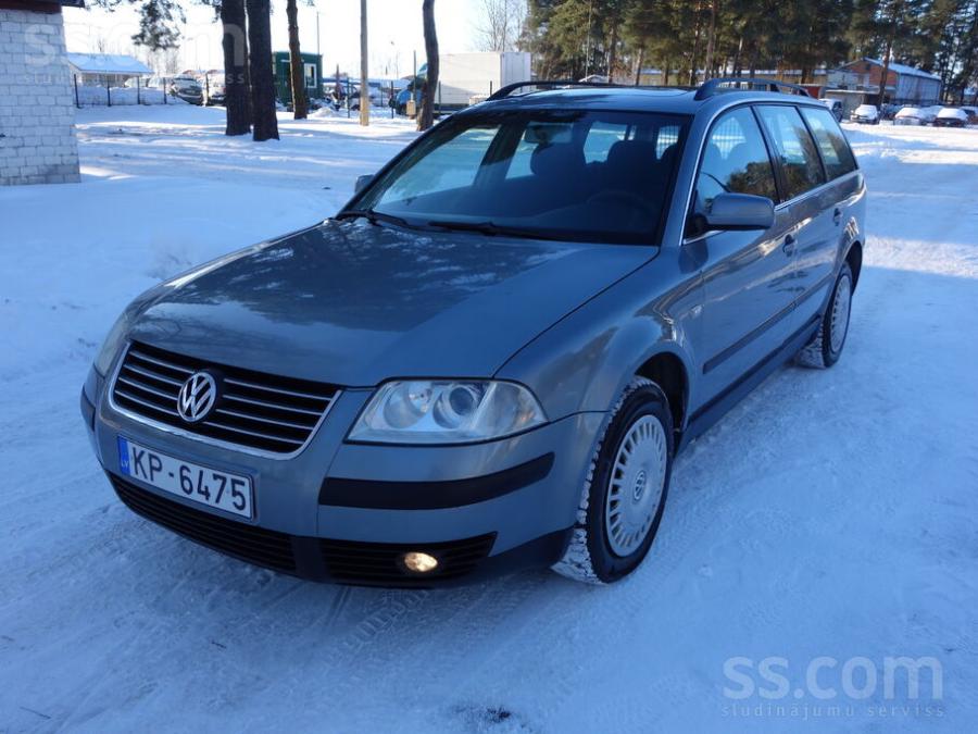 Pelēks Volkswagen Passat B5 2002 Rīga, ar dzinēja tilpumu 1.90 L un nobraukumu 281 tūkst. km par 2050 €, foto 1 vietnē AUTOMOTO.COM.LV