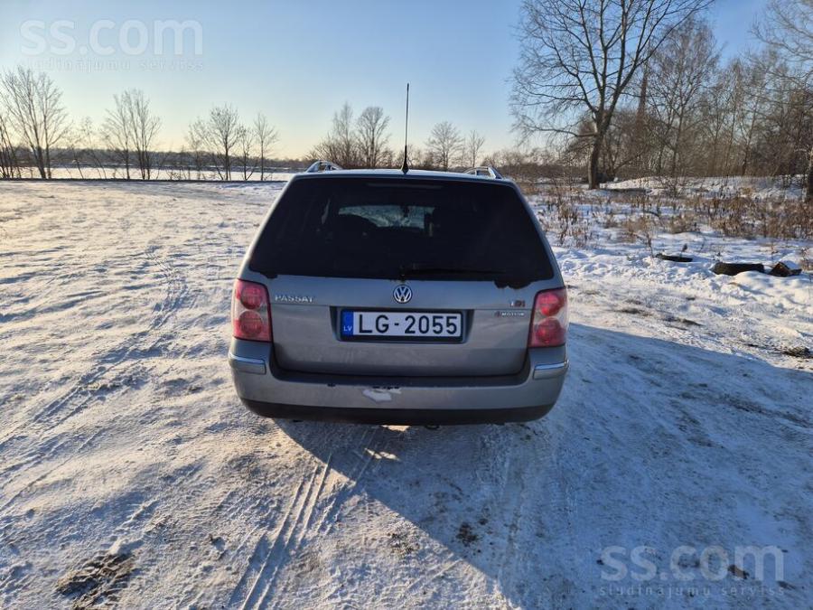 Grey Volkswagen Passat B5 2002 in Riga, with an engine capacity of 1.90 L and mileage of 376 thousand km for 2500 €, photo 2 on AUTOMOTO.COM.LV