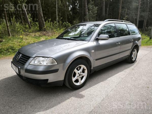 Pelēks Volkswagen Passat B5 2002 Jēkabpils, ar dzinēja tilpumu 1.90 L un nobraukumu 269 tūkst. km par 1540 €, foto 2 vietnē AUTOMOTO.COM.LV