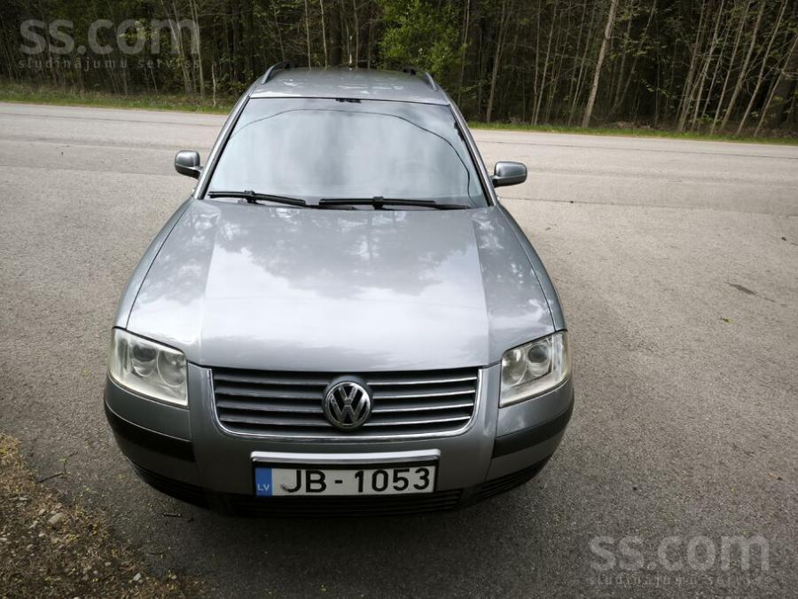 Pelēks Volkswagen Passat B5 2002 Jēkabpils, ar dzinēja tilpumu 1.90 L un nobraukumu 269 tūkst. km par 1540 €, foto 4 vietnē AUTOMOTO.COM.LV