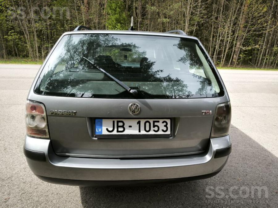 Pelēks Volkswagen Passat B5 2002 Jēkabpils, ar dzinēja tilpumu 1.90 L un nobraukumu 269 tūkst. km par 1540 €, foto 9 vietnē AUTOMOTO.COM.LV