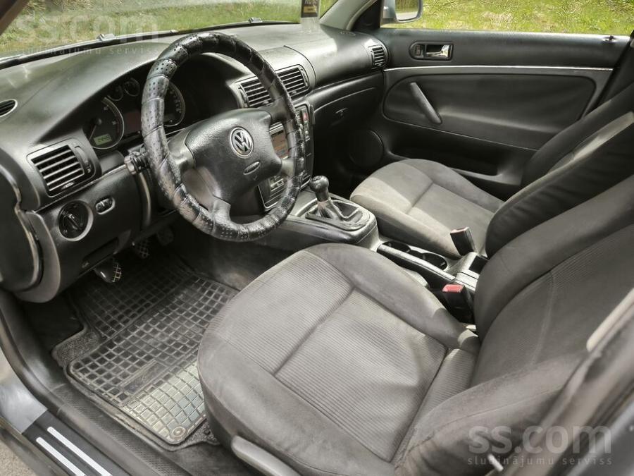 Pelēks Volkswagen Passat B5 2002 Jēkabpils, ar dzinēja tilpumu 1.90 L un nobraukumu 269 tūkst. km par 1540 €, foto 10 vietnē AUTOMOTO.COM.LV