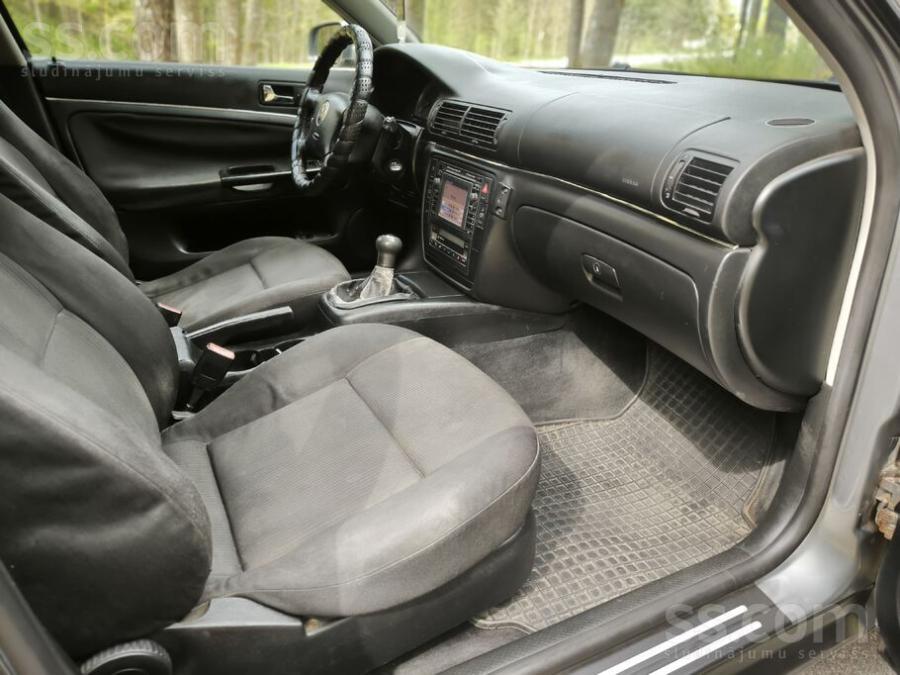 Pelēks Volkswagen Passat B5 2002 Jēkabpils, ar dzinēja tilpumu 1.90 L un nobraukumu 269 tūkst. km par 1540 €, foto 13 vietnē AUTOMOTO.COM.LV