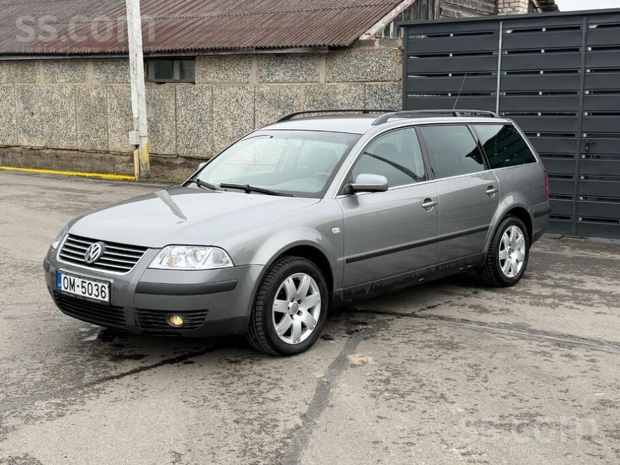 Pelēks Volkswagen Passat B5 2002 Ludza, ar dzinēja tilpumu 1.90 L un nobraukumu 325 tūkst. km par 2950 €, foto 4 vietnē AUTOMOTO.COM.LV