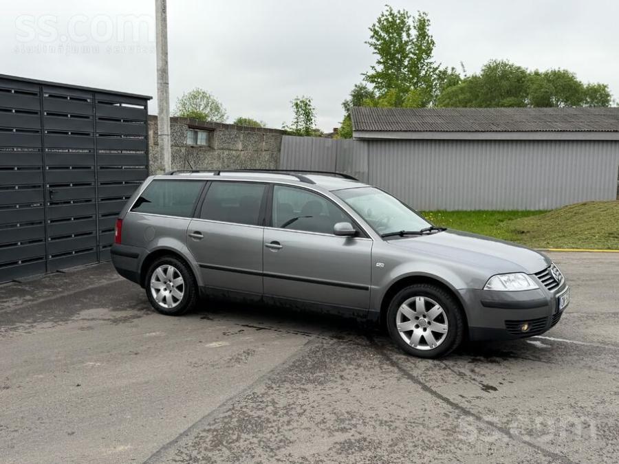 Pelēks Volkswagen Passat B5 2002 Ludza, ar dzinēja tilpumu 1.90 L un nobraukumu 325 tūkst. km par 2950 €, foto 5 vietnē AUTOMOTO.COM.LV