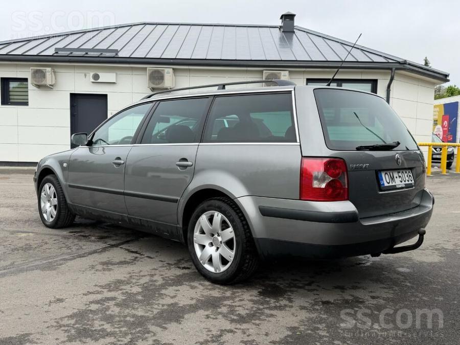 Pelēks Volkswagen Passat B5 2002 Ludza, ar dzinēja tilpumu 1.90 L un nobraukumu 325 tūkst. km par 2950 €, foto 8 vietnē AUTOMOTO.COM.LV