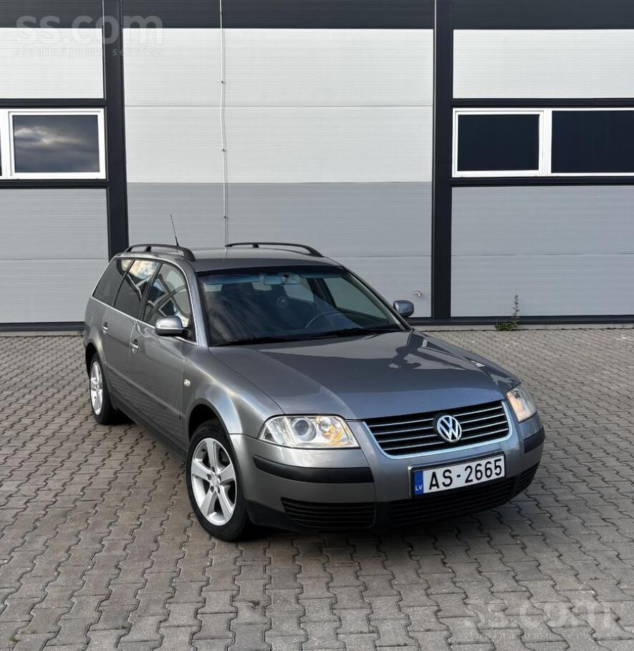 Pelēks Volkswagen Passat B5 2002 Balvi, ar dzinēja tilpumu 1.90 L un nobraukumu 338 tūkst. km par 1900 €, foto 1 vietnē AUTOMOTO.COM.LV