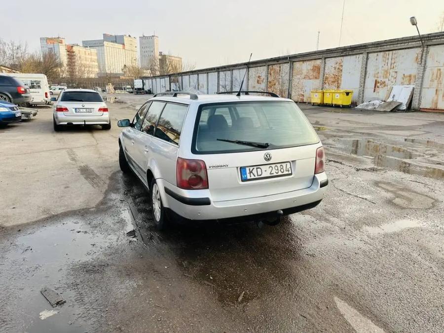 Серый Фольксваген Пассат Б5 2002 в Рига, объемом двигателя 1.90 л и пробегом 370 тыс. км за 1090 €, фото 5 на AUTOMOTO.COM.LV