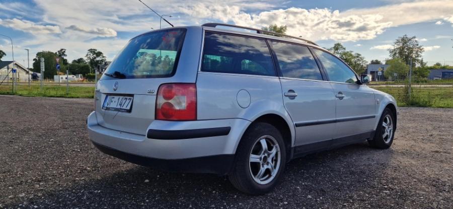 Grey Volkswagen Passat B5 2002 in Riga, with an engine capacity of 2.00 L and mileage of 316 thousand km for 1550 €, photo 6 on AUTOMOTO.COM.LV