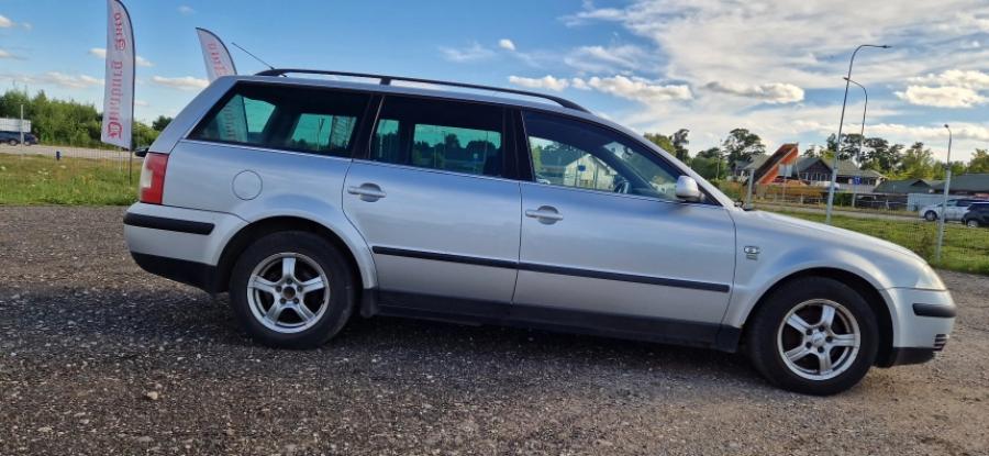 Grey Volkswagen Passat B5 2002 in Riga, with an engine capacity of 2.00 L and mileage of 316 thousand km for 1550 €, photo 7 on AUTOMOTO.COM.LV