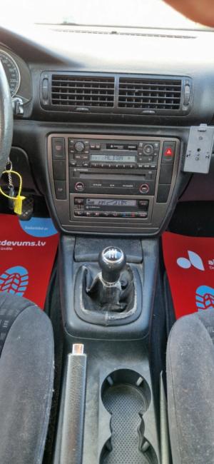 Grey Volkswagen Passat B5 2002 in Riga, with an engine capacity of 2.00 L and mileage of 316 thousand km for 1550 €, photo 12 on AUTOMOTO.COM.LV