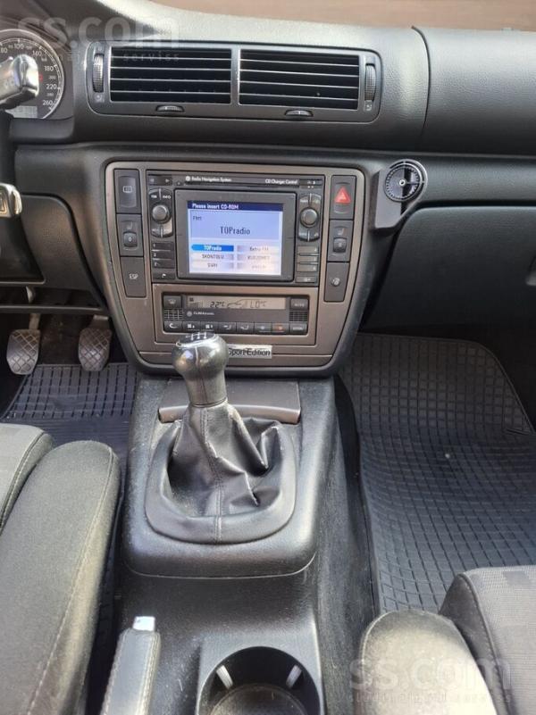 Grey Volkswagen Passat B5 2002 in Liepaja, with an engine capacity of 1.90 L and mileage of 230 thousand km for 1440 €, photo 9 on AUTOMOTO.COM.LV