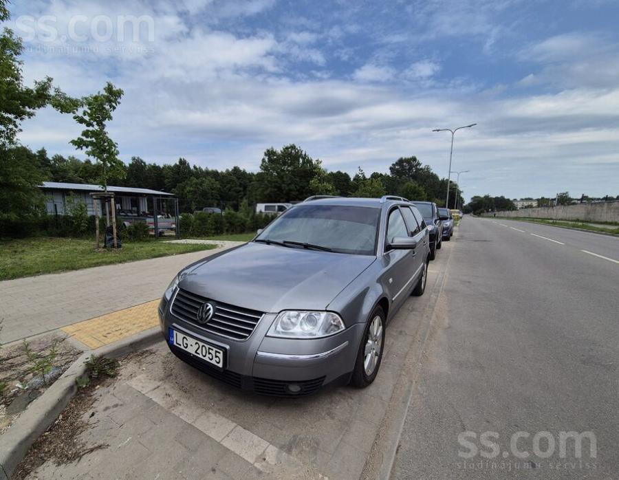 Серый Фольксваген Пассат Б5 2002 в Рига, объемом двигателя 1.90 л и пробегом 379 тыс. км за 2300 €, фото 7 на AUTOMOTO.COM.LV