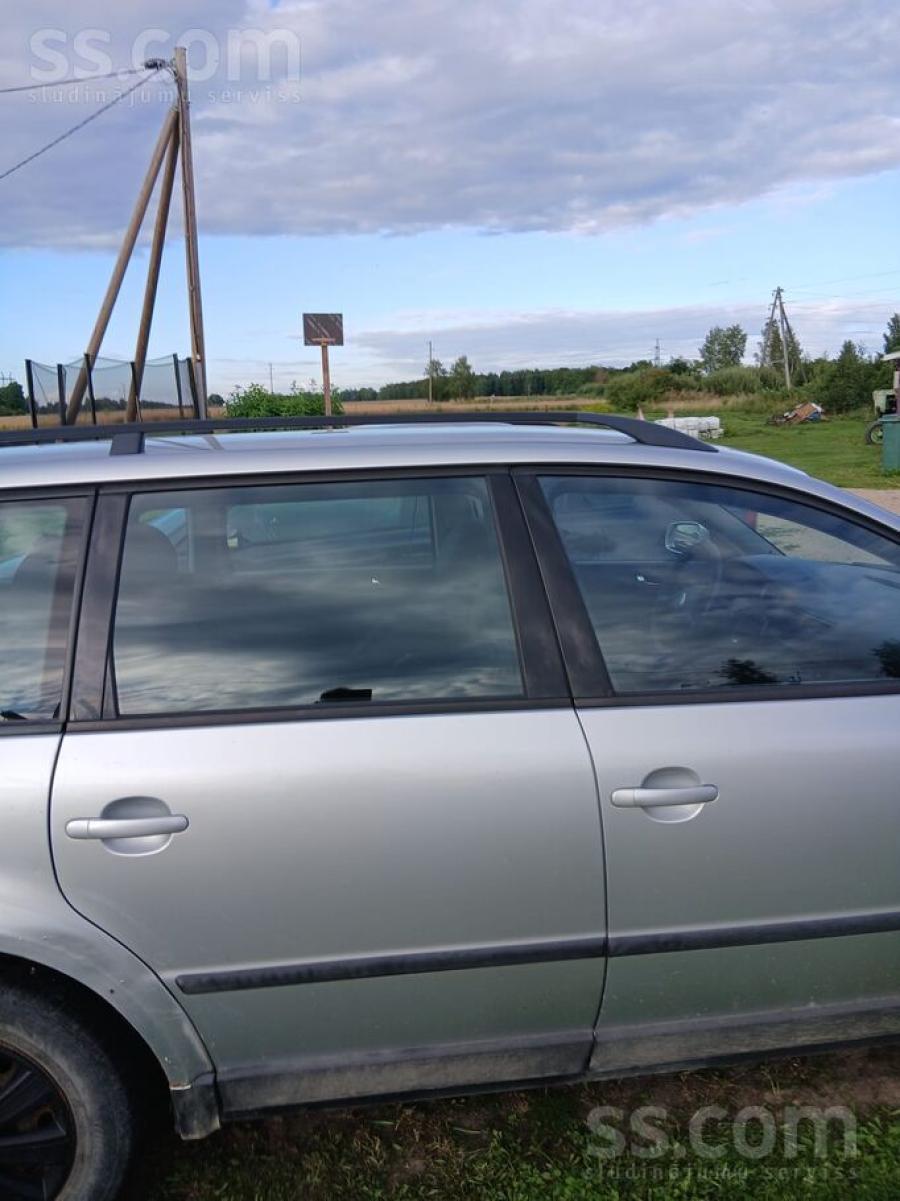 Grey Volkswagen Passat B5 2002 in Jekabpils, with an engine capacity of 1.90 L and mileage of 354 thousand km for 1100 €, photo 6 on AUTOMOTO.COM.LV