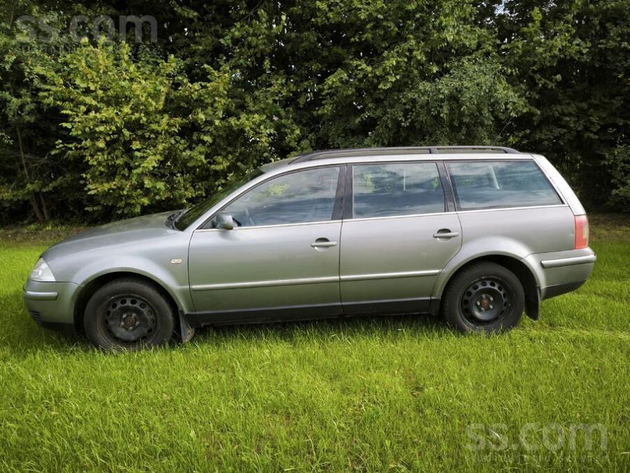 Pelēks Volkswagen Passat B5 2002 Madona, ar dzinēja tilpumu 1.90 L un nobraukumu 403 tūkst. km par 2100 €, foto 4 vietnē AUTOMOTO.COM.LV