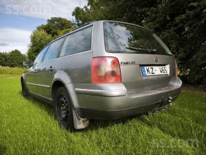 Pelēks Volkswagen Passat B5 2002 Madona, ar dzinēja tilpumu 1.90 L un nobraukumu 403 tūkst. km par 2100 €, foto 6 vietnē AUTOMOTO.COM.LV