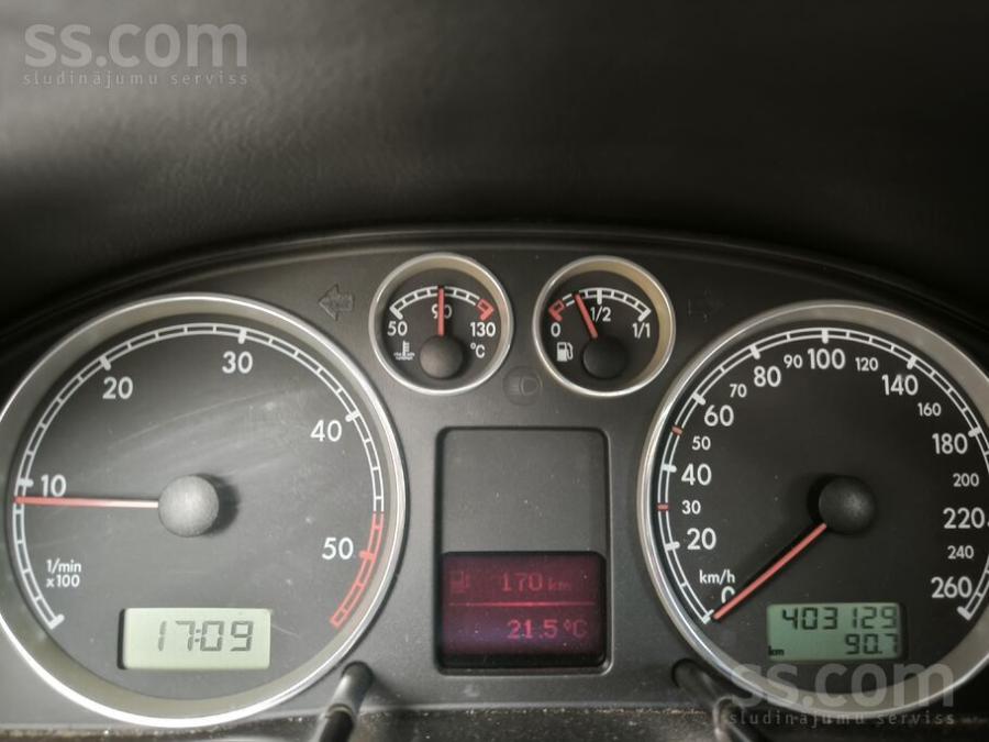 Pelēks Volkswagen Passat B5 2002 Madona, ar dzinēja tilpumu 1.90 L un nobraukumu 403 tūkst. km par 2100 €, foto 16 vietnē AUTOMOTO.COM.LV