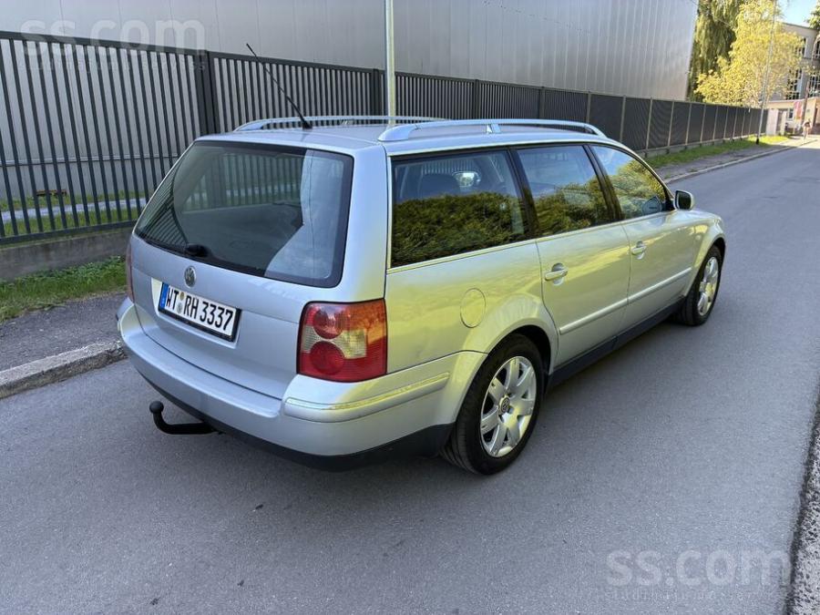 Pelēks Volkswagen Passat B5 2002 Rīga, ar dzinēja tilpumu 1.90 L un nobraukumu 326 tūkst. km par 3050 €, foto 6 vietnē AUTOMOTO.COM.LV