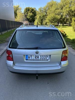 Pelēks Volkswagen Passat B5 2002 Rīga, ar dzinēja tilpumu 1.90 L un nobraukumu 326 tūkst. km par 3050 €, foto 7 vietnē AUTOMOTO.COM.LV