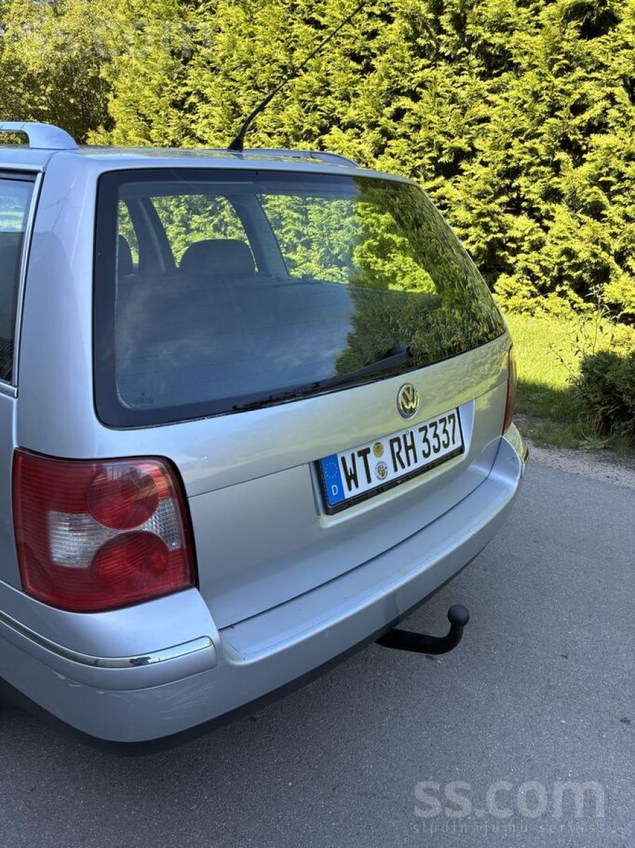 Pelēks Volkswagen Passat B5 2002 Rīga, ar dzinēja tilpumu 1.90 L un nobraukumu 326 tūkst. km par 3050 €, foto 8 vietnē AUTOMOTO.COM.LV