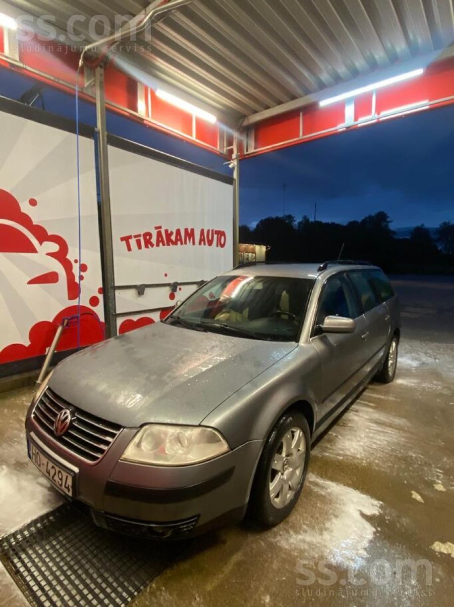 Серый Фольксваген Пассат Б5 2002 в Талси, объемом двигателя 1.90 л и пробегом 503 тыс. км за 1100 €, фото 5 на AUTOMOTO.COM.LV