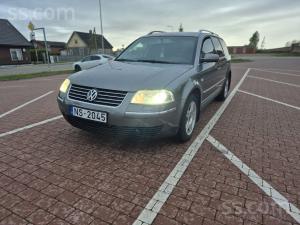 Grey Volkswagen Passat B5 2002 in Preili, with an engine capacity of 1.90 L and mileage of 423 thousand km for 2300 €, photo  on AUTOMOTO.COM.LV