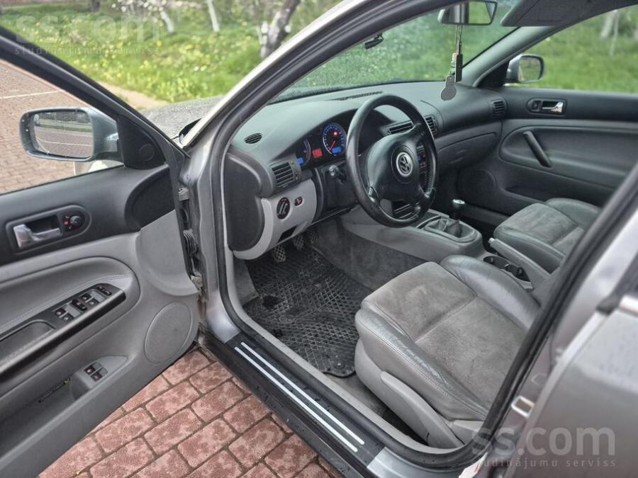 Grey Volkswagen Passat B5 2002 in Preili, with an engine capacity of 1.90 L and mileage of 423 thousand km for 2300 €, photo 8 on AUTOMOTO.COM.LV