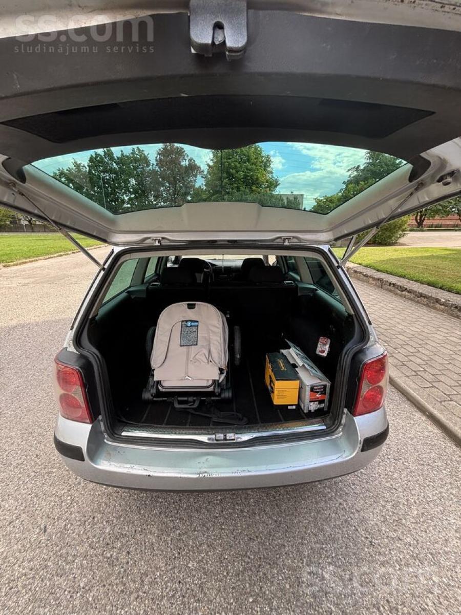 Pelēks Volkswagen Passat B5 2002 Balvi, ar dzinēja tilpumu 2.00 L un nobraukumu 290 tūkst. km par 1100 €, foto 6 vietnē AUTOMOTO.COM.LV