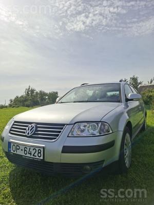 Grey Volkswagen Passat B5 2002 in Rezekne, with an engine capacity of 1.90 L and mileage of 438 thousand km for 1800 €, photo  on AUTOMOTO.COM.LV