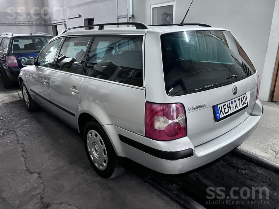 Серый Фольксваген Пассат Б5 2002 в Даугавпилс, объемом двигателя 1.90 л и пробегом 283 тыс. км за 1999 €, фото 4 на AUTOMOTO.COM.LV
