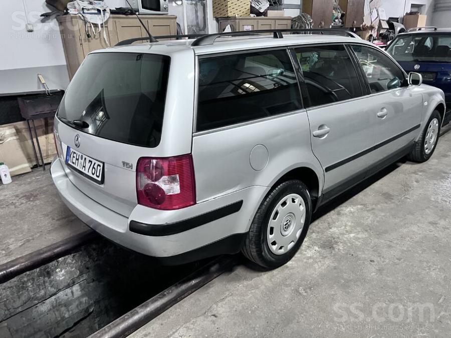 Серый Фольксваген Пассат Б5 2002 в Даугавпилс, объемом двигателя 1.90 л и пробегом 283 тыс. км за 1999 €, фото 5 на AUTOMOTO.COM.LV