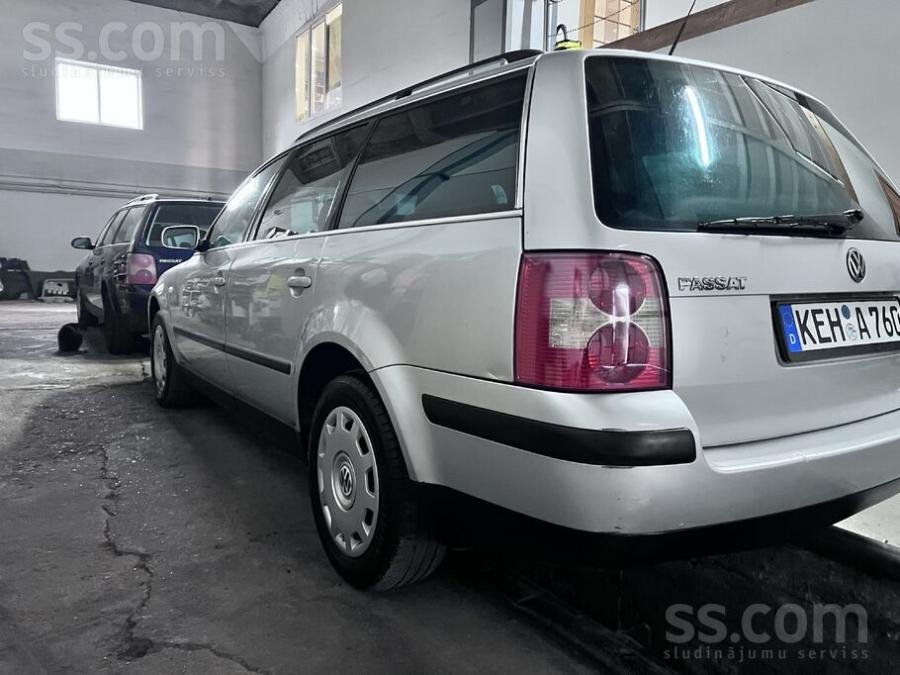 Серый Фольксваген Пассат Б5 2002 в Даугавпилс, объемом двигателя 1.90 л и пробегом 283 тыс. км за 1999 €, фото 10 на AUTOMOTO.COM.LV