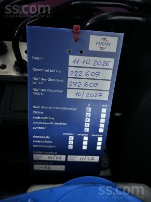 Серый Фольксваген Пассат Б5 2002 в Даугавпилс, объемом двигателя 1.90 л и пробегом 283 тыс. км за 1999 €, фото 32 на AUTOMOTO.COM.LV