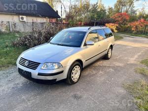 Grey Volkswagen Passat B5 2002 in Daugavpils, with an engine capacity of 1.90 L and mileage of 283 thousand km for 1899 €, photo  on AUTOMOTO.COM.LV