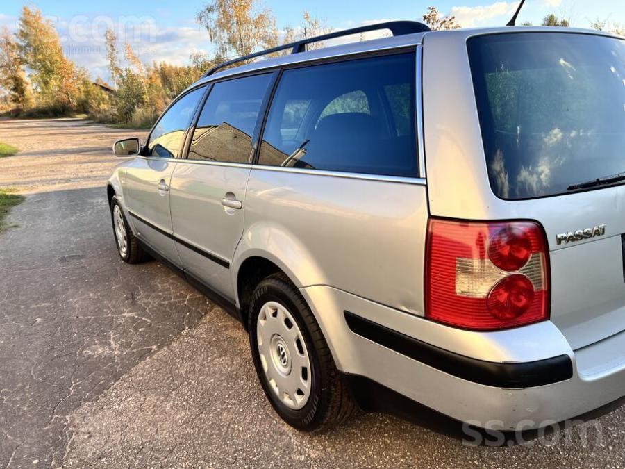 Pelēks Volkswagen Passat B5 2002 Daugavpils, ar dzinēja tilpumu 1.90 L un nobraukumu 283 tūkst. km par 1899 €, foto 13 vietnē AUTOMOTO.COM.LV