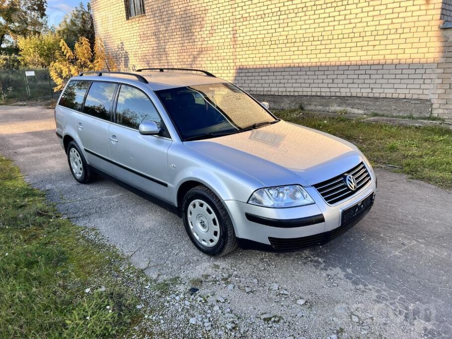 Grey Volkswagen Passat B5 2002 in Daugavpils, with an engine capacity of 1.90 L and mileage of 283 thousand km for 1899 €, photo 3 on AUTOMOTO.COM.LV