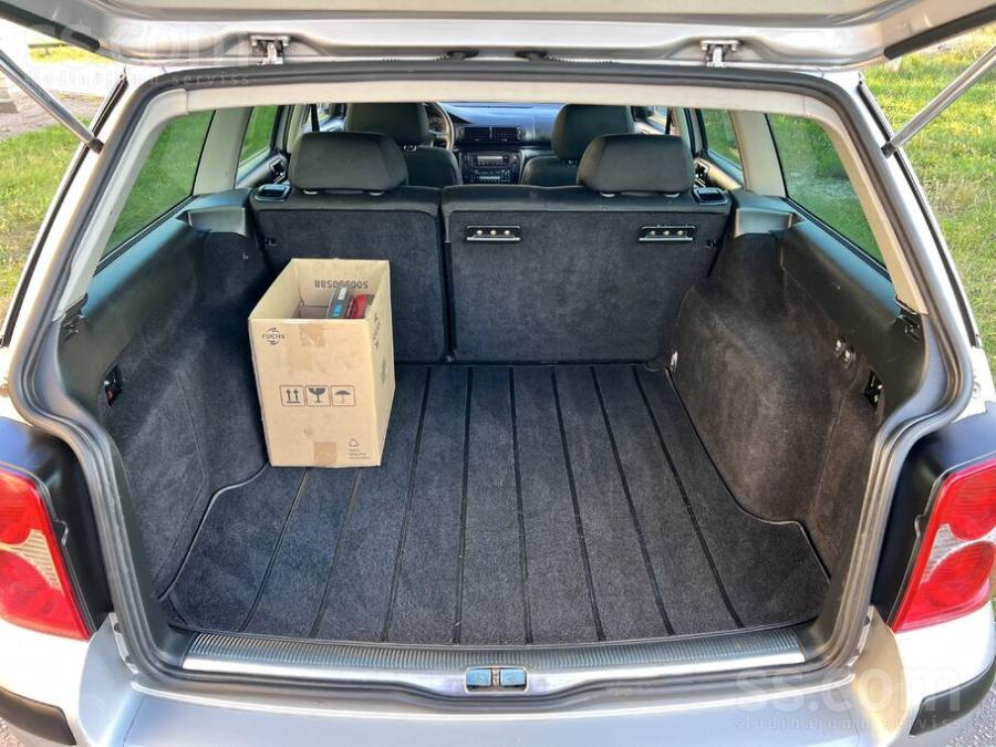 Grey Volkswagen Passat B5 2002 in Daugavpils, with an engine capacity of 1.90 L and mileage of 283 thousand km for 1899 €, photo 25 on AUTOMOTO.COM.LV