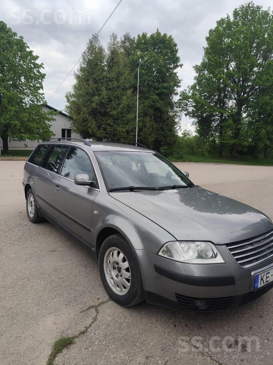 Grey Volkswagen Passat B5 2003 in Rezekne, with an engine capacity of 1.90 L and mileage of 430 thousand km for 700 €, photo 2 on AUTOMOTO.COM.LV