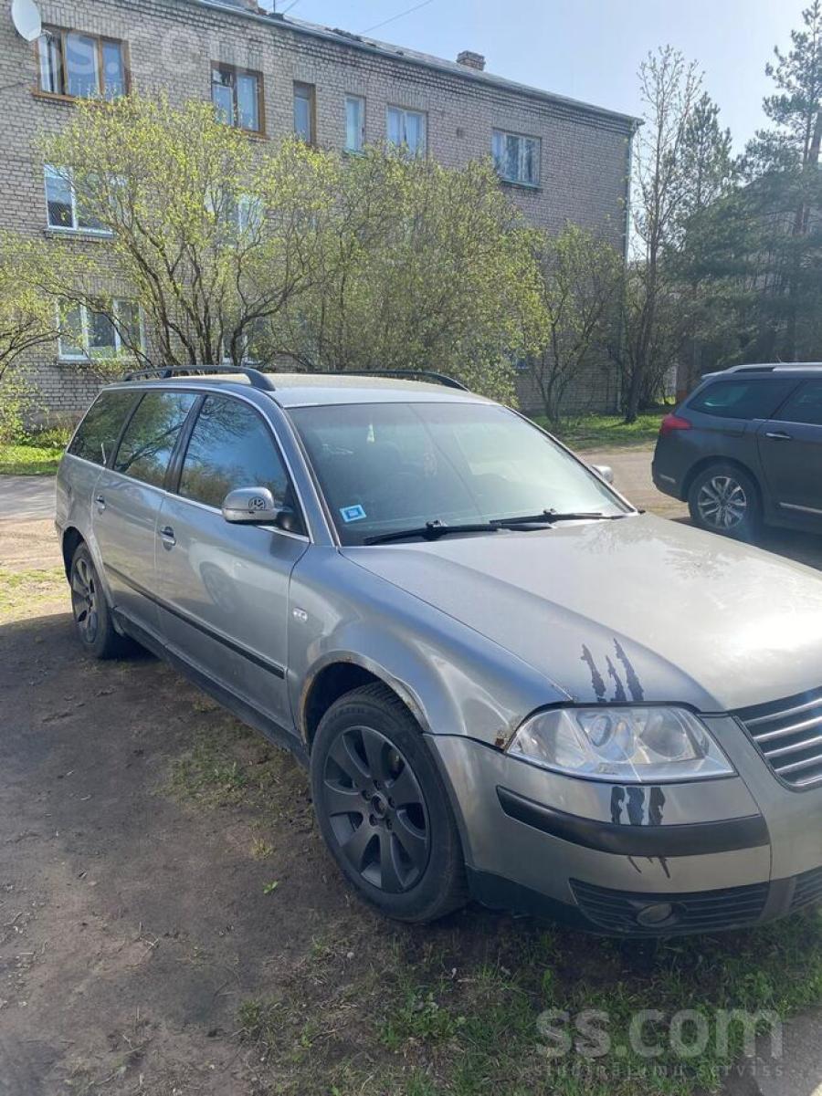 Pelēks Volkswagen Passat B5 2003 Rīga, ar dzinēja tilpumu 1.90 L un nobraukumu 0 tūkst. km par 1000 €, foto 1 vietnē AUTOMOTO.COM.LV