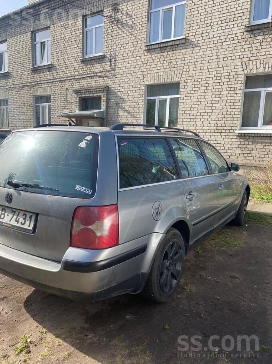 Pelēks Volkswagen Passat B5 2003 Rīga, ar dzinēja tilpumu 1.90 L un nobraukumu 0 tūkst. km par 1000 €, foto 2 vietnē AUTOMOTO.COM.LV