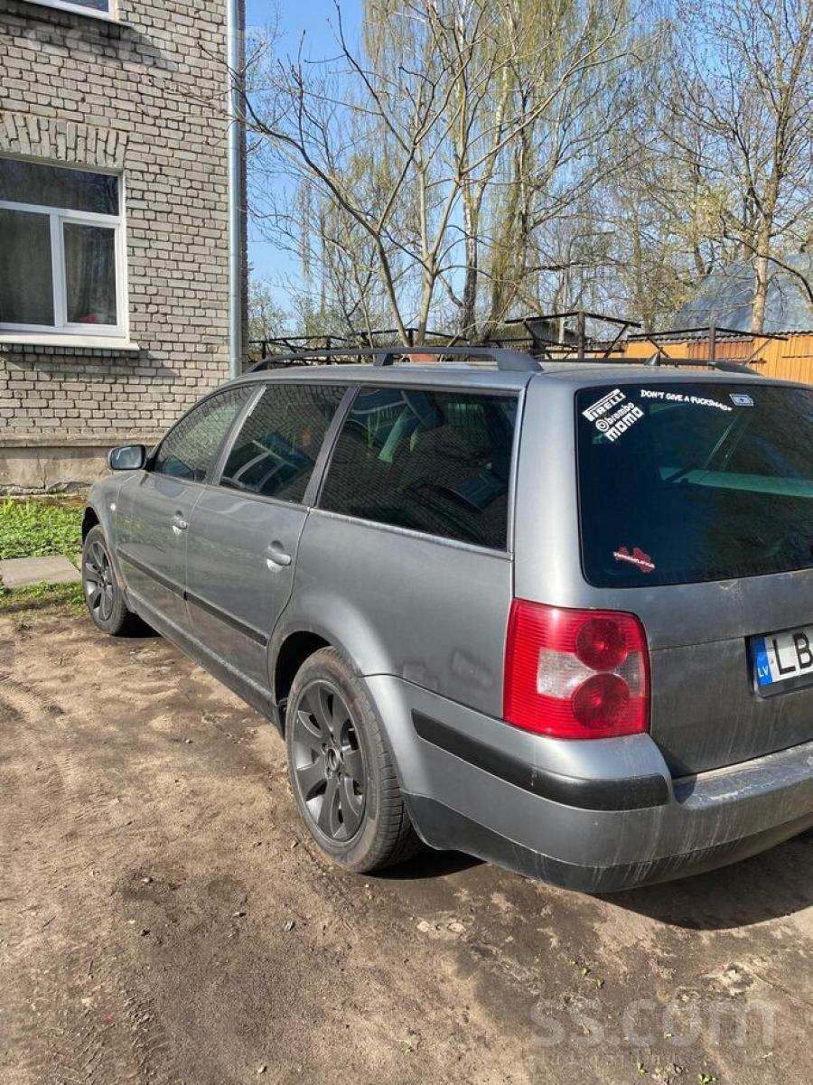 Pelēks Volkswagen Passat B5 2003 Rīga, ar dzinēja tilpumu 1.90 L un nobraukumu 0 tūkst. km par 1000 €, foto 5 vietnē AUTOMOTO.COM.LV