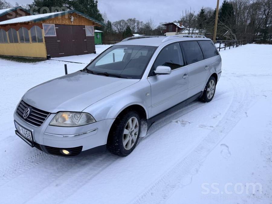 Grey Volkswagen Passat B5 2003 in Preili, with an engine capacity of 1.90 L and mileage of 332 thousand km for 2200 €, photo 4 on AUTOMOTO.COM.LV