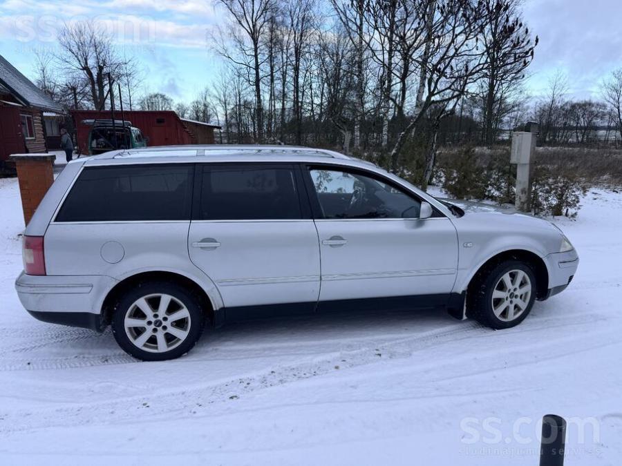 Grey Volkswagen Passat B5 2003 in Preili, with an engine capacity of 1.90 L and mileage of 332 thousand km for 2200 €, photo 6 on AUTOMOTO.COM.LV