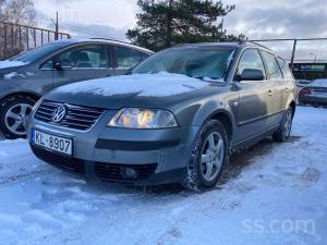 Grey Volkswagen Passat B5 2003 in Riga, with an engine capacity of 1.90 L and mileage of 350 thousand km for 1350 €, photo  on AUTOMOTO.COM.LV