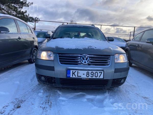 Pelēks Volkswagen Passat B5 2003 Rīga, ar dzinēja tilpumu 1.90 L un nobraukumu 350 tūkst. km par 1350 €, foto 2 vietnē AUTOMOTO.COM.LV
